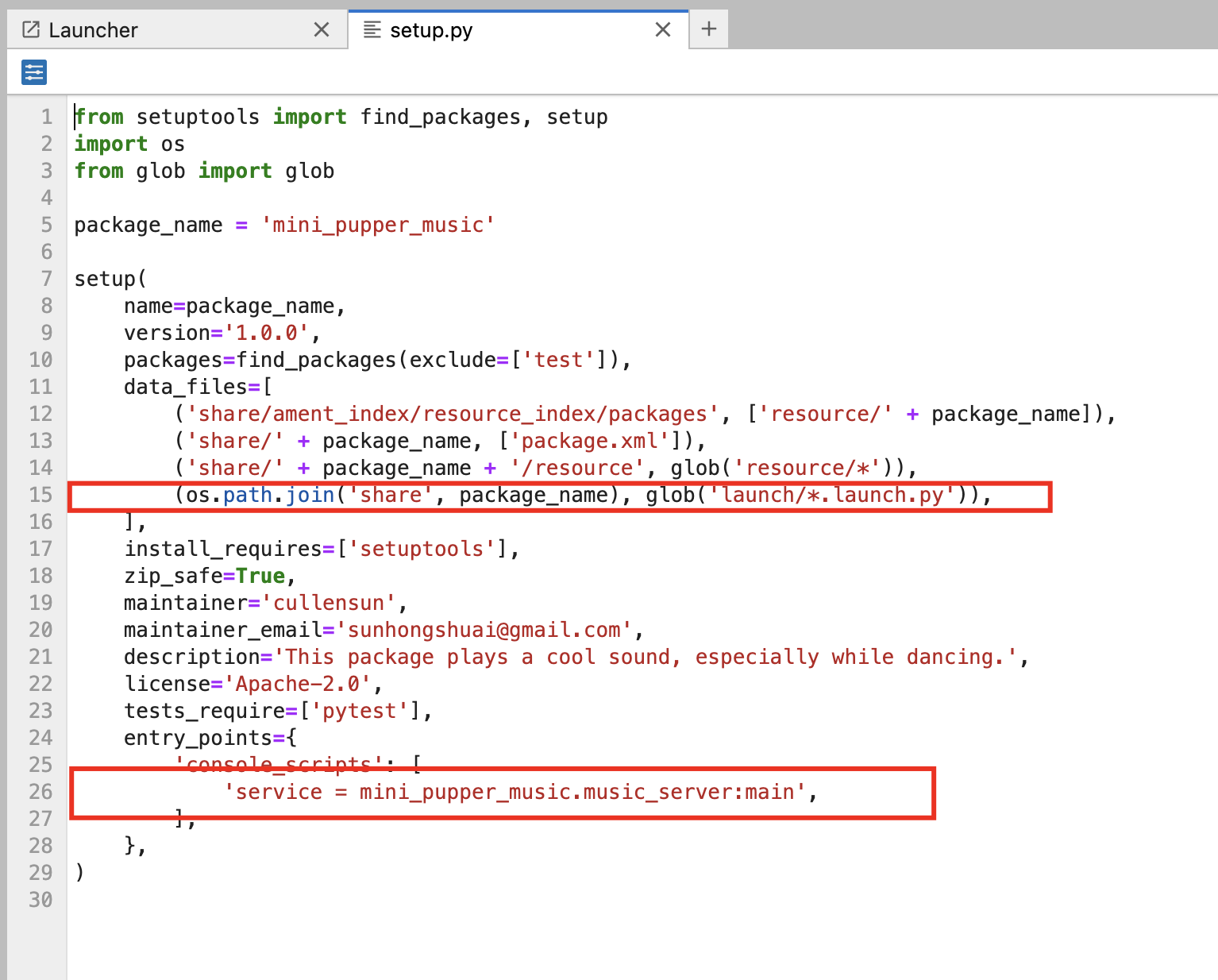 Robotic Control using Raspberry Pi